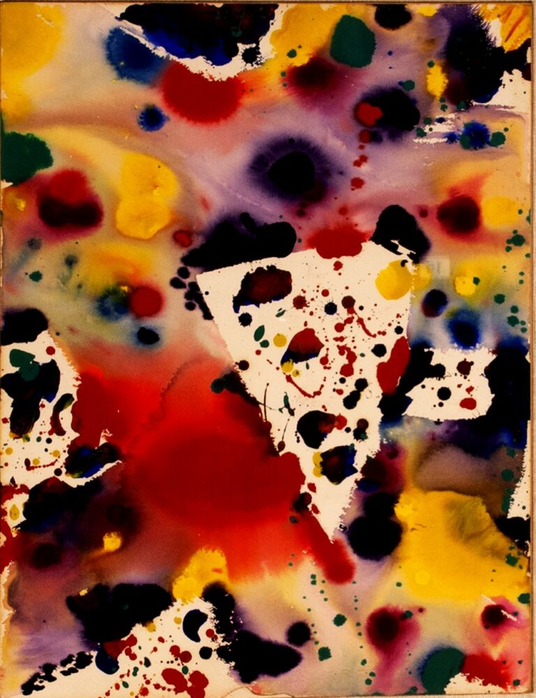 Untitled (1973) – Gouache – Sam Francis
